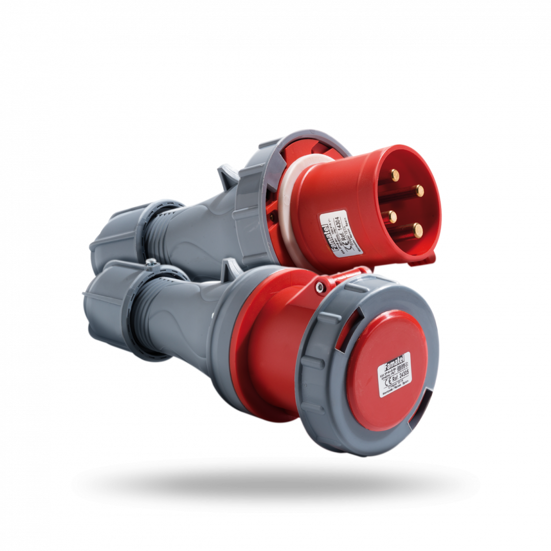 Tomada Industrial SPEED PRO Conexão Universal - Famatel Brasil