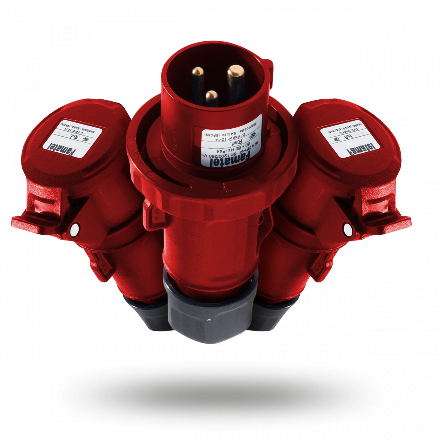 Tomada Industrial SPEED PRO Conexão Universal - Famatel Brasil